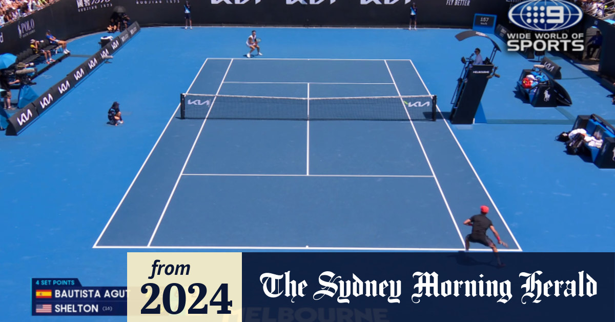 Video: Australian Open Highlights: Ben Shelton v Roberto Bautista Agut
